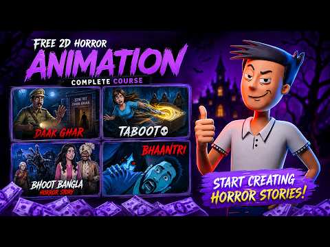 Create Viral Horror Animation Videos For Free Easy Steps 😃