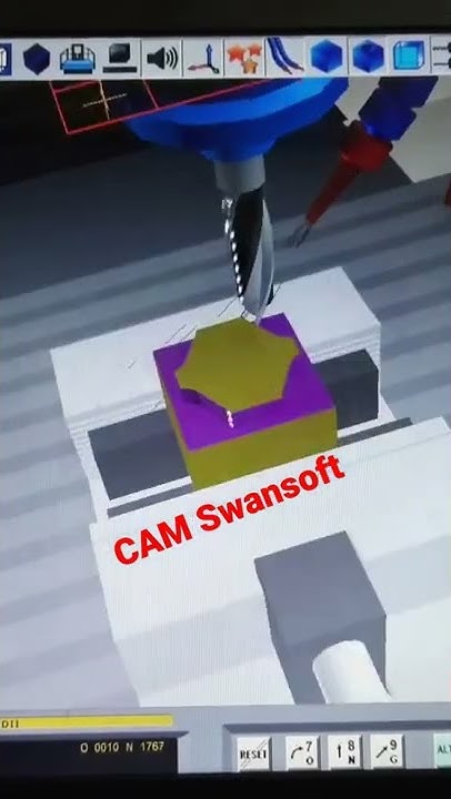 CNC Simulation Software or SWANSOFT - YouTube