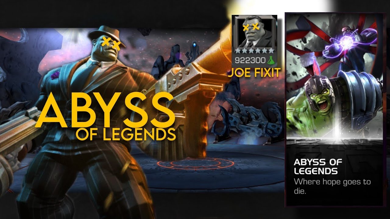 MCOC | ABYSS OF LEGENDS (PATH - 1) | JOE FIXIT (PART - 9) - YouTube