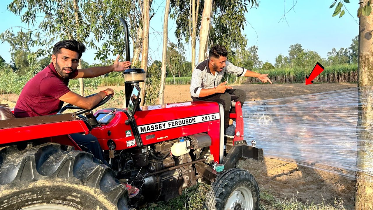 10000 Layers of Plastic vs Tractor Experiment - YouTube