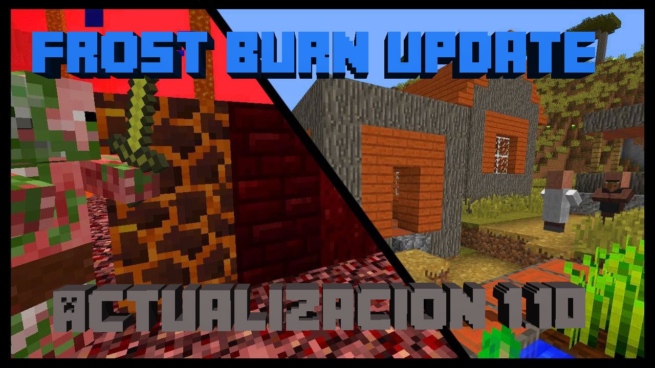 MINECRAFT 1.10 - FROSTBURN - SABUESO DE LAVA - UPDATE MINECRAFT 1.10 ...