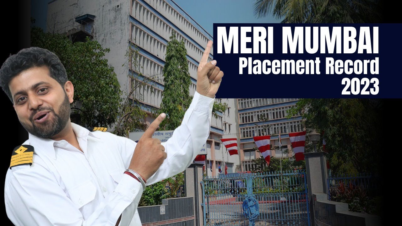 MERI Mumbai BTech Marine Engineering Placement Record 2023 - YouTube