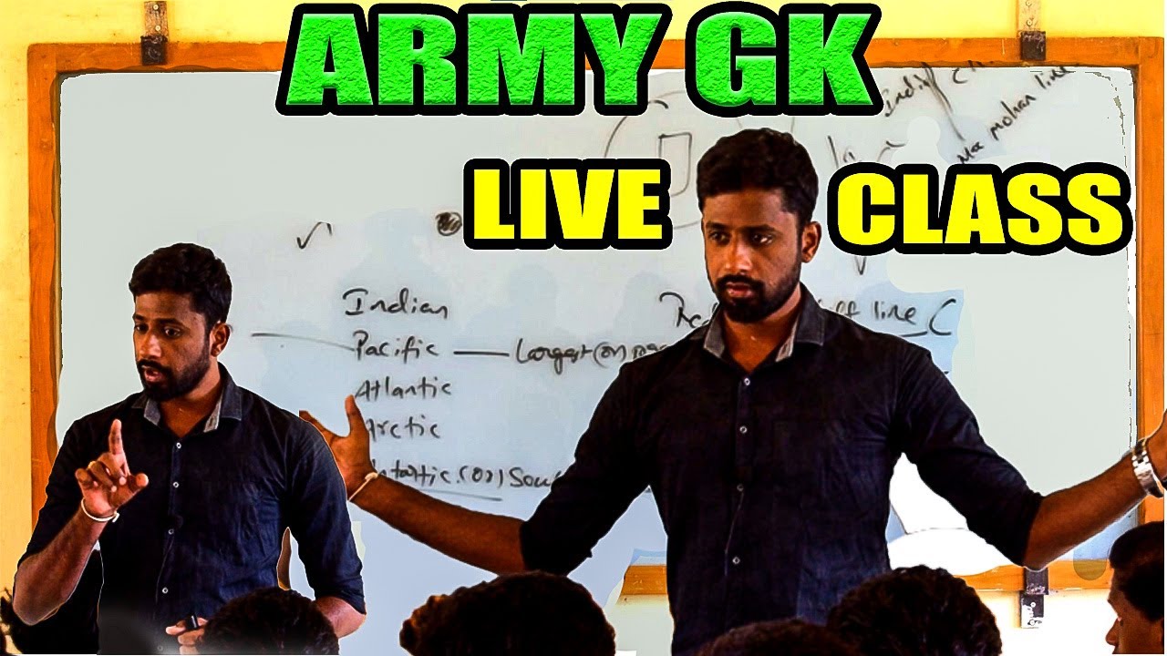 INDIAN ARMY | AGNIVEER | GENERAL KNOWLEDGE | LIVE CLASS. - YouTube