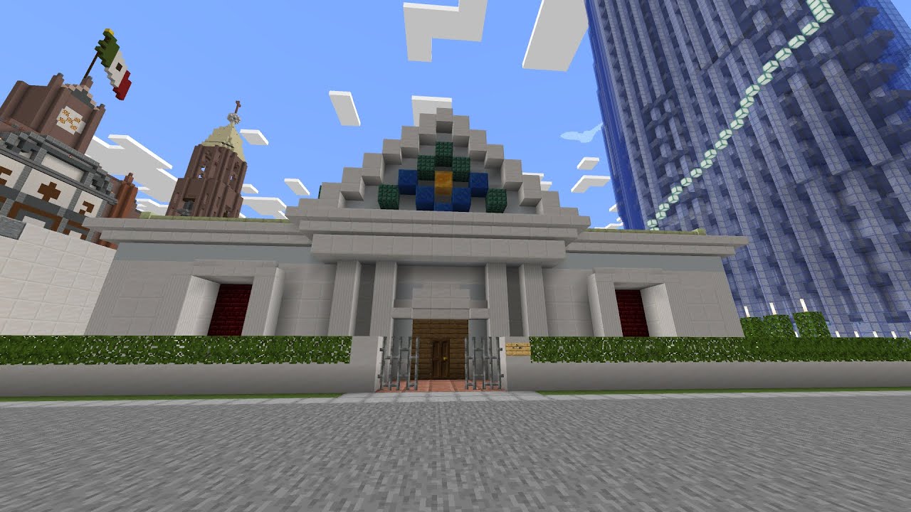 Logia Masónica en Minecraft | Freemasonic Lodge Minecraft Construction ...