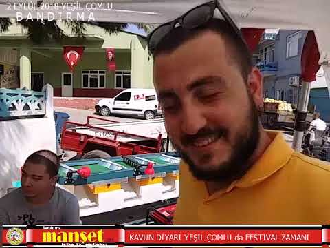 KAVUN DİYARI YEŞİL ÇOMLU da FESTİVAL ZAMANI