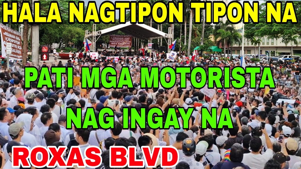 Hala Nagtipon tipon na dito pati mga Motorista nag ingay Narin - YouTube
