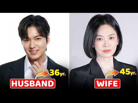 TOP 10 Shocking Age Differences of Korean Couples || Lee Min Ho || Song Hye Kyo