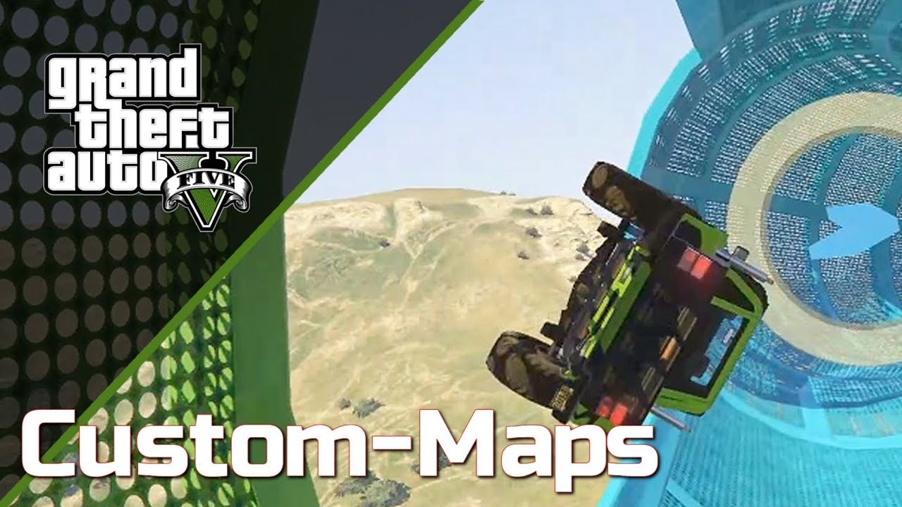 GTA 5 Online Custom Map #01 - Parkour & Race + Download - YouTube