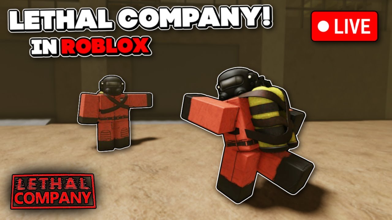 Remaking LETHAL COMPANY in ROBLOX... LIVE! - YouTube