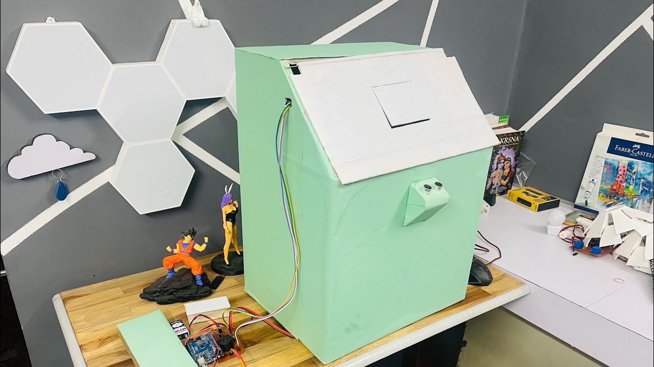 Electrical Engineering College Project \\ Smart Dust Bin control with ...