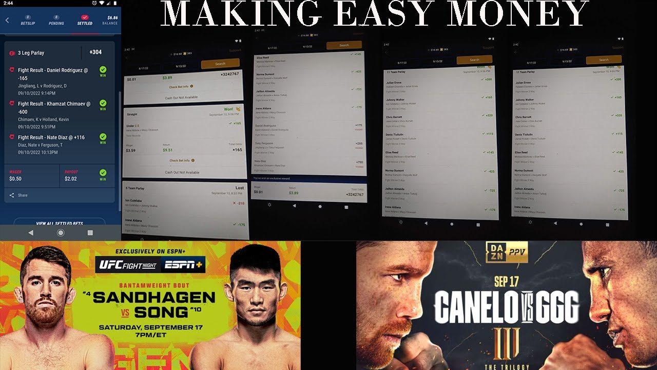 UFC Fight Night: Sanhagen V.S Song Yadong & Canelo V.S Triple G - YouTube