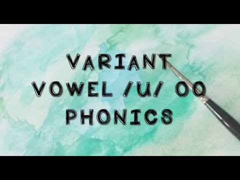 Variant Vowel Phonics: /U/ OO, U, EW, UE, U_E, UI, OU - YouTube