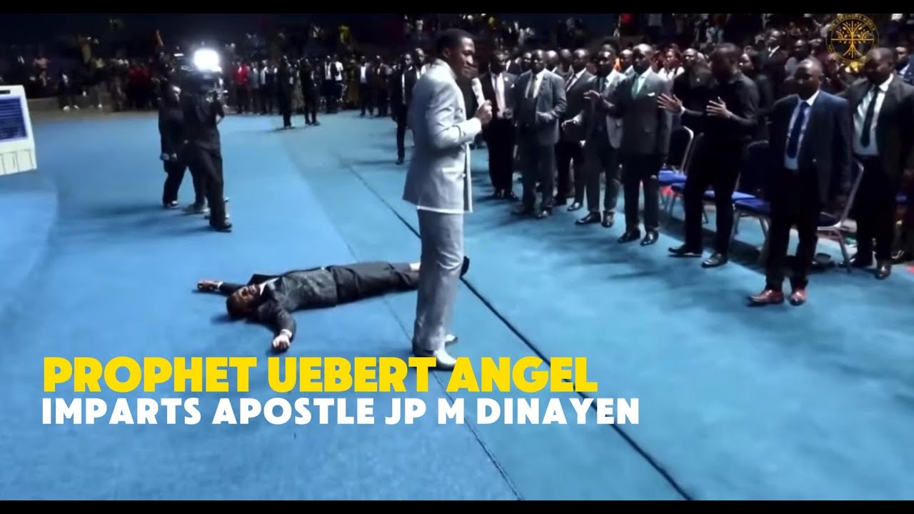 MUST WATCH: SEE WHAT HAPPENED WHEN PROPHET UEBERT ANGEL IMPARTS APOSTLE ...