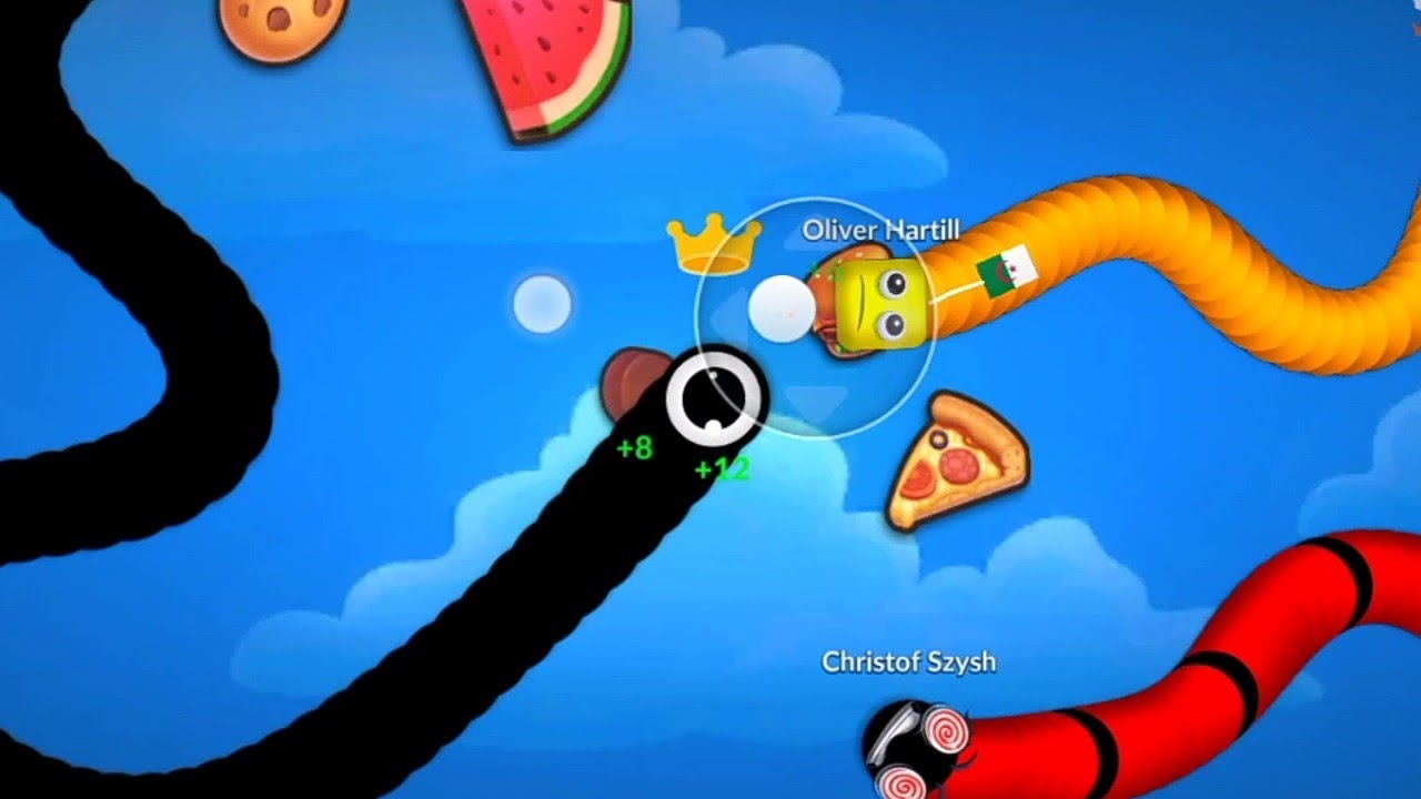 WormZone.io Biggest Snake Highest Score & New Record Gameplay ...