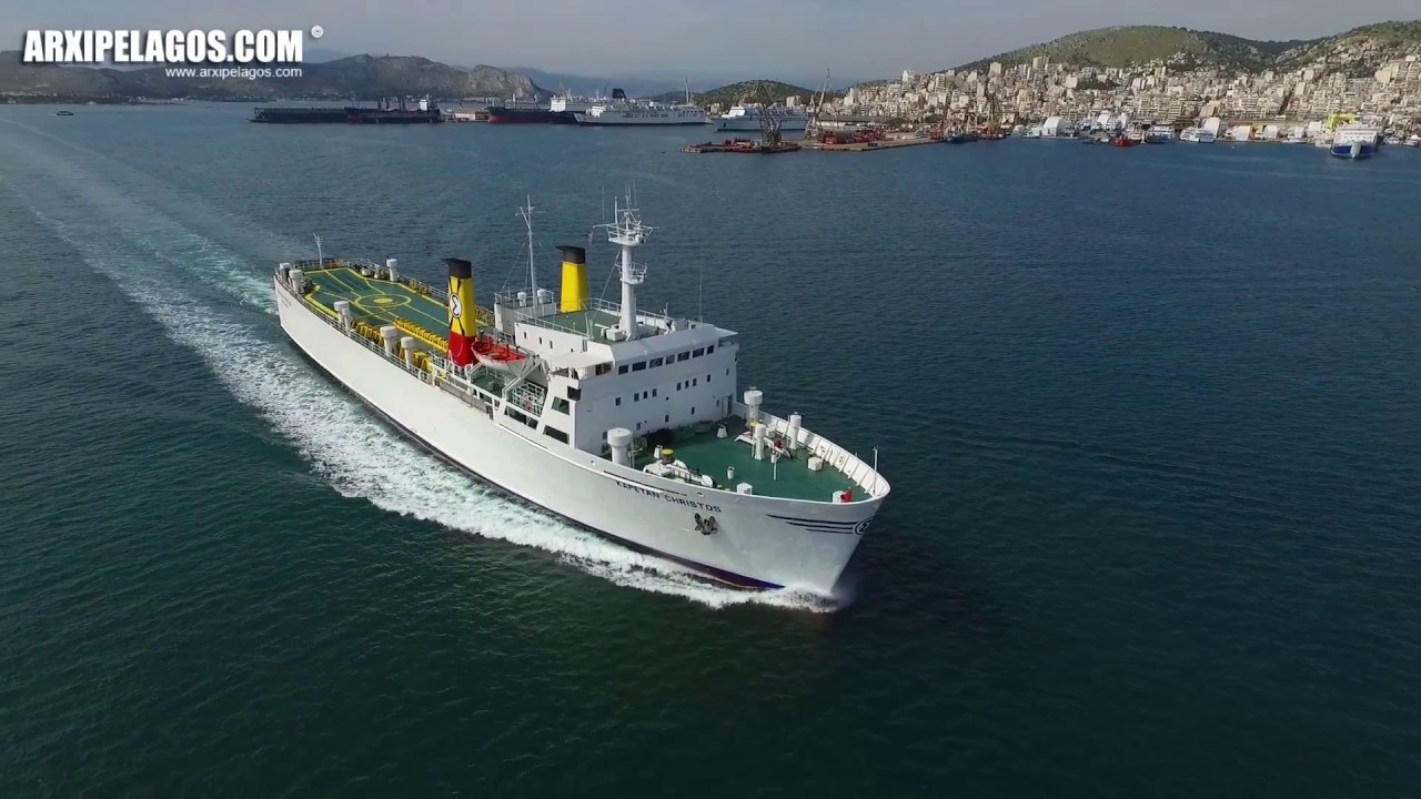 RO-RO «ΚΑΠΕΤΑΝ ΧΡΗΣΤΟΣ» (IMO 7026613): ΣΤΙΓΜΕΣ ΤΑΞΙΔΙΟΥ ΣΤΟ ΑΡΧΙΠΕΛΑΓΟΣ ...