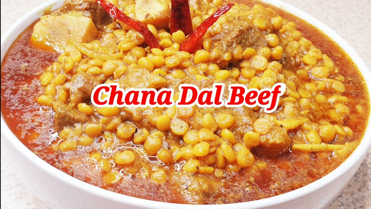 CHANA DAL #BEEFCURRY | HOW TO COOK CHANA DAL BEEF CURRY | BANGLADESHI ...