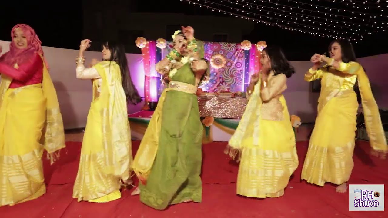 Holud dance 2020 IN Bangladesh - YouTube
