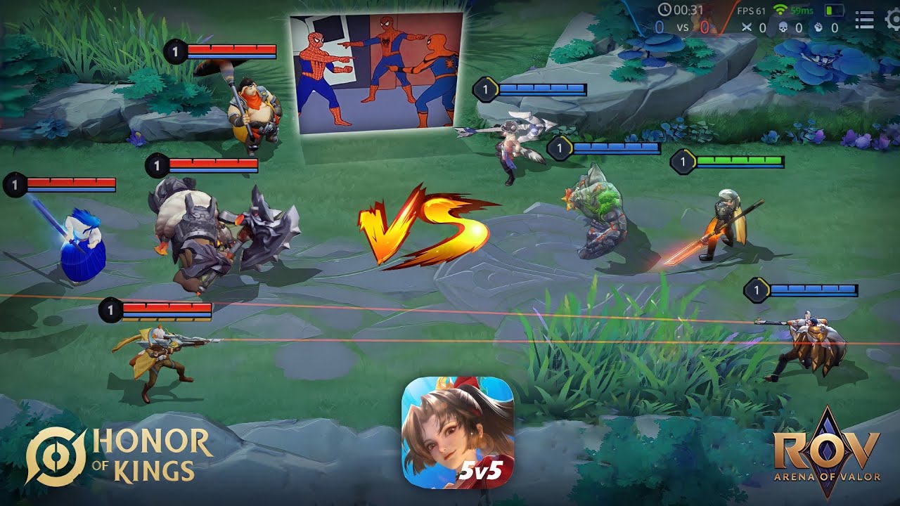 RoV vs HoK ข่าวตัวเกมใหม่!!เวอร์ชั่น (โลกคู่ขนาน) 2022 - YouTube