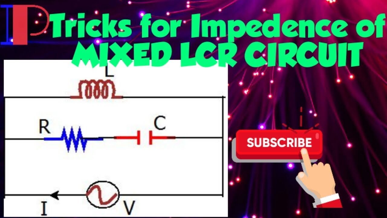 Impedance of mixed LCR Circuit - YouTube