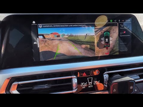 BMW M3 G80 - How to use the BMW Reversing Assistant in a Car with a ...