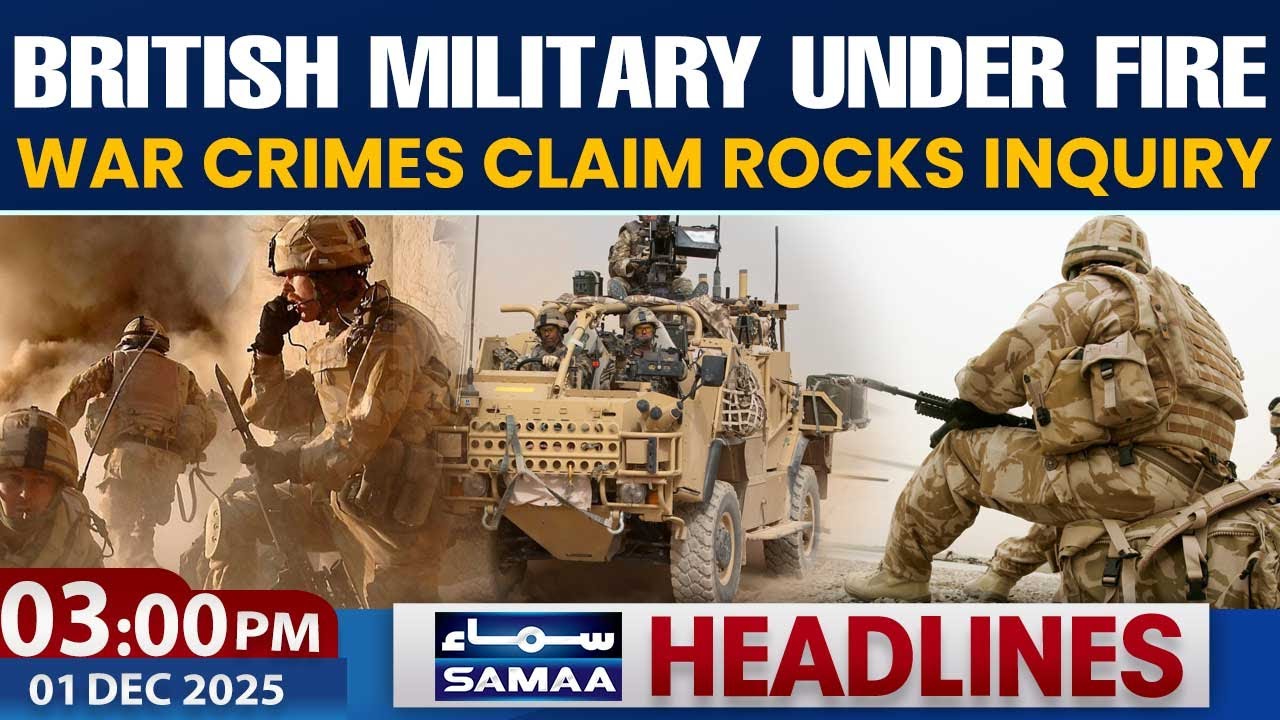 British Military Under Fire | War Crimes Claim Rocks Inquiry | 03PM AI ...