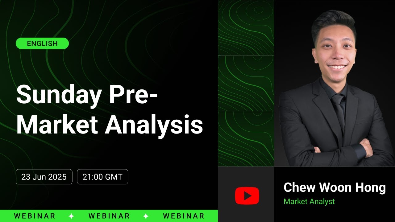 Sunday Pre-Market Analysis | Chew Woon Hong | 22 June 2025 - YouTube