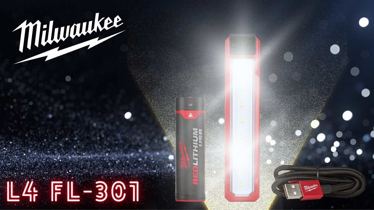 Milwaukee L4 FL-301 / Flash Light - YouTube