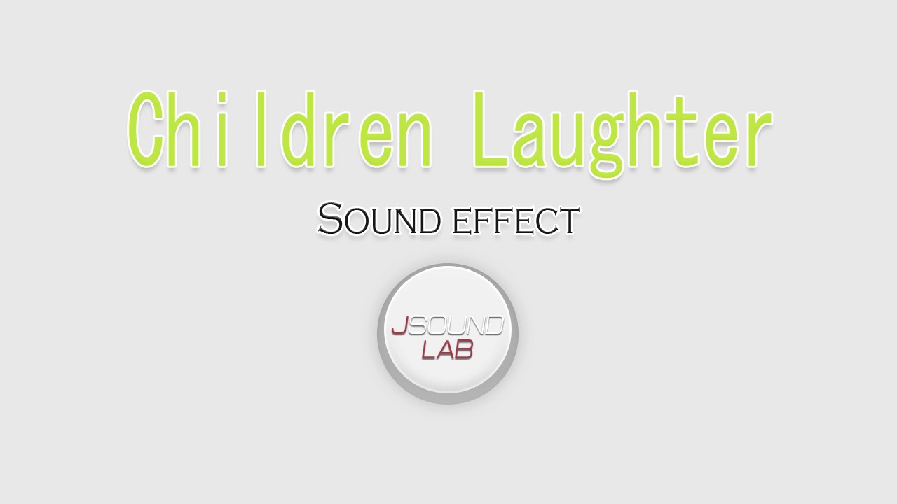 Children Laughter | Sound Effects | Children Sounds | Laugh Sounds ...