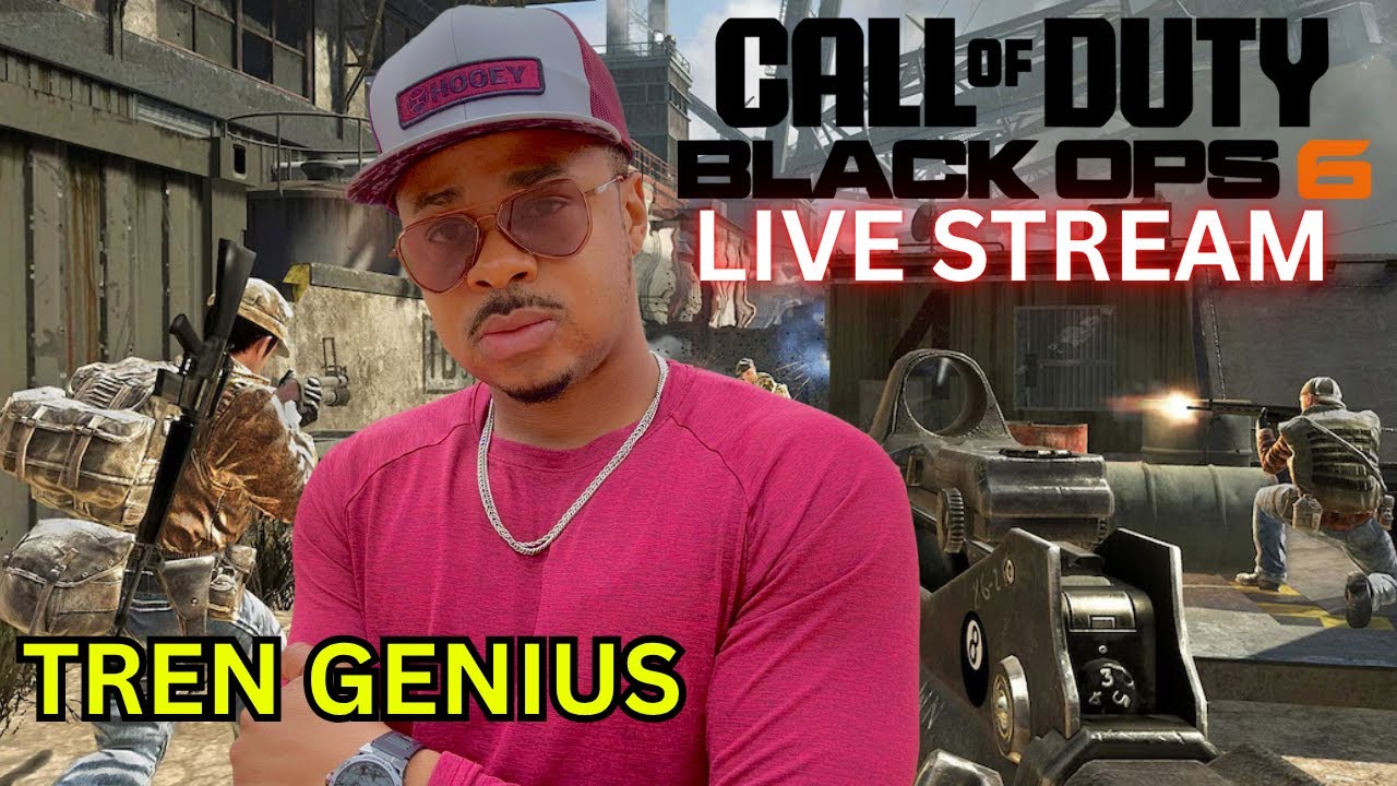 🟢 CALL Of Duty LIVESTREAM + BLACK OP6 6 With Kai Cenat (Tren Genius ...