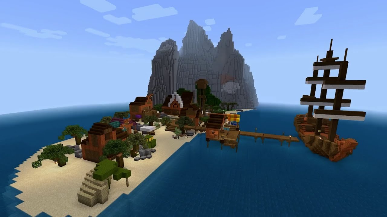 Sea of Thieves Plunder Outpost in Minecraft - YouTube