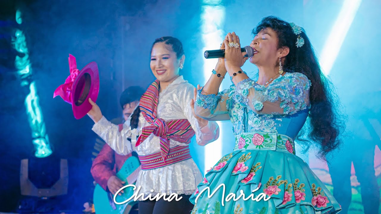 CHINA MARÍA "SANTIAGO, FIESTA TRADICIONAL" (HUAYNO CON REQUINTO) - YouTube