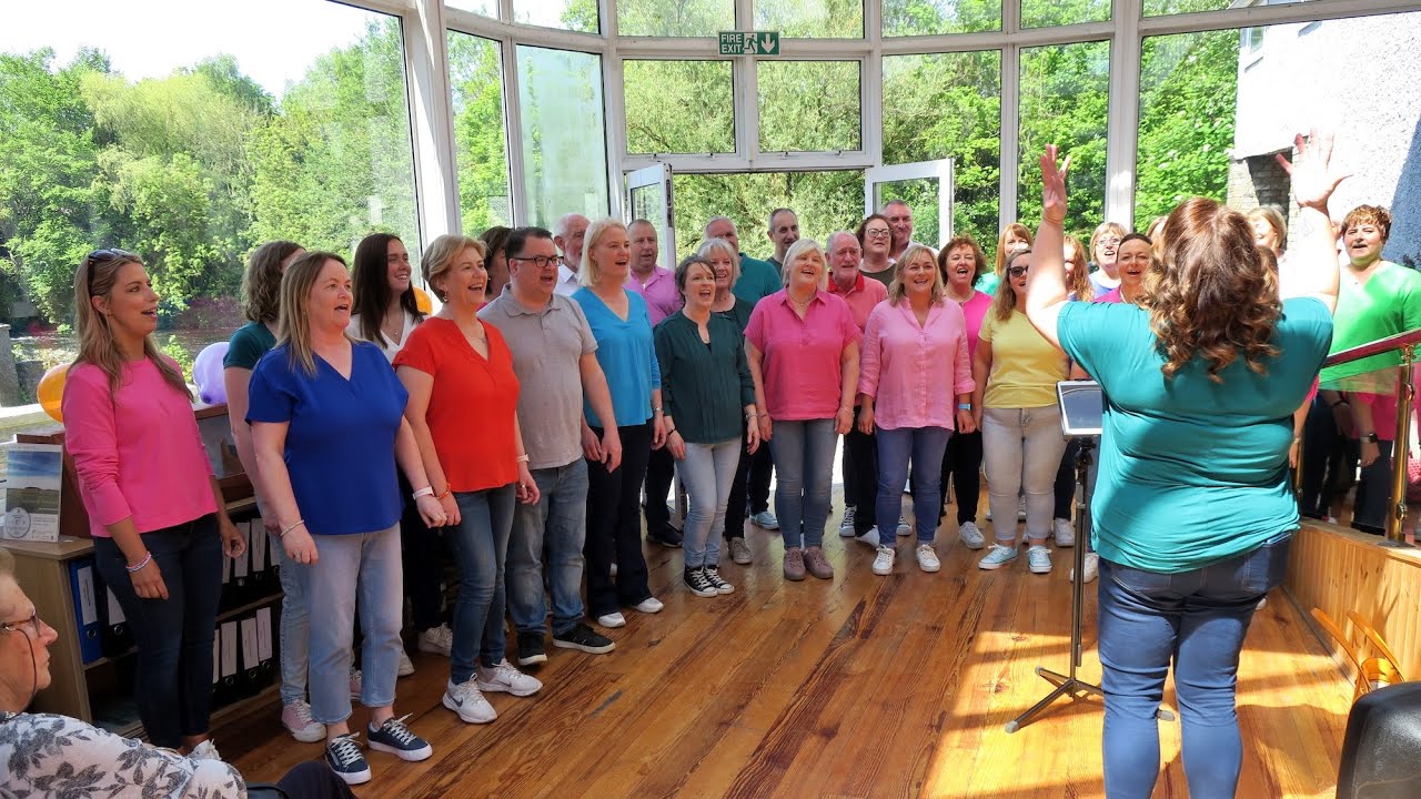 Kilcullen Gospel Choir at Relay for Life - YouTube