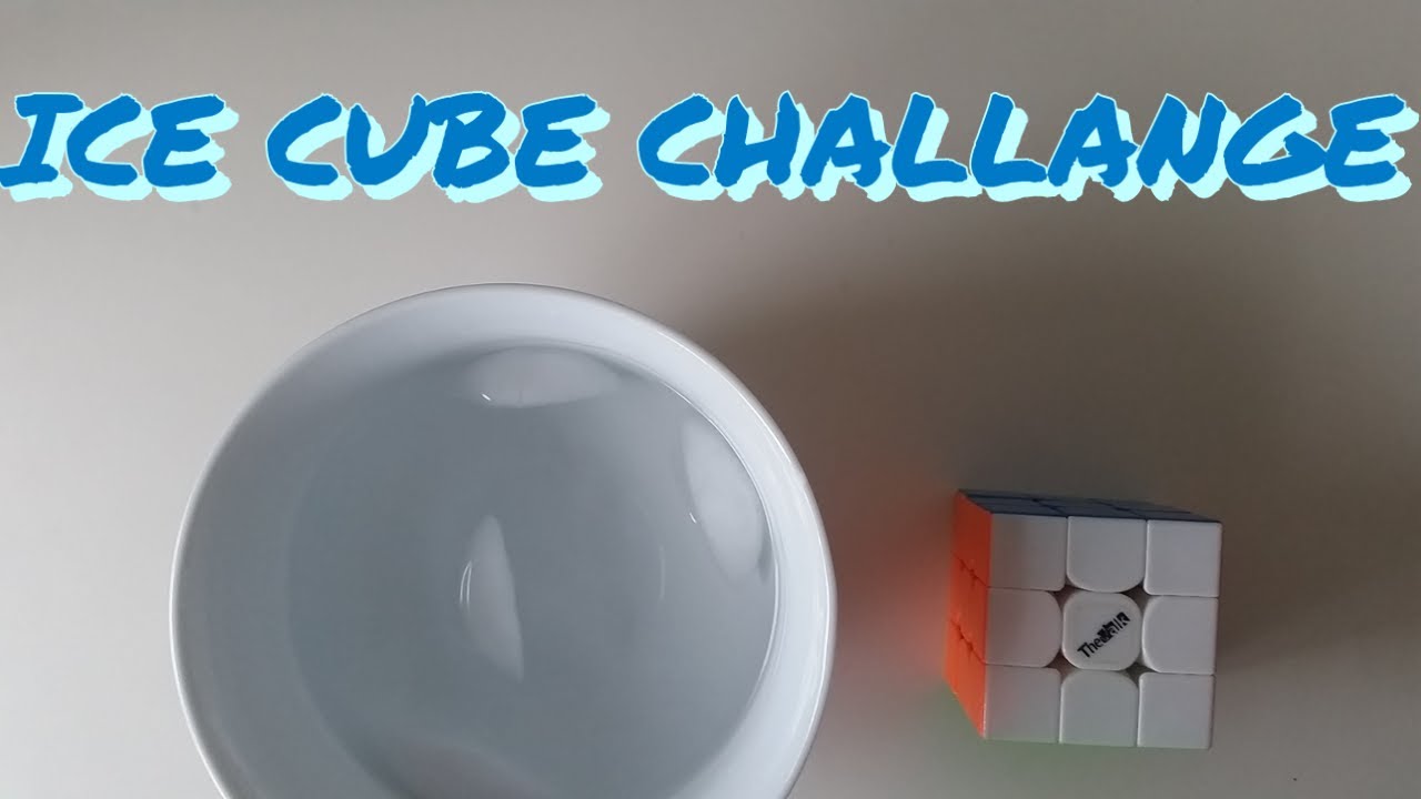 I Tried The ICE CUBE CHALLENGE - YouTube
