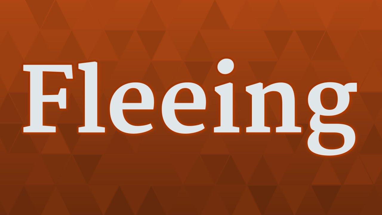 FLEEING pronunciation • How to pronounce FLEEING - YouTube