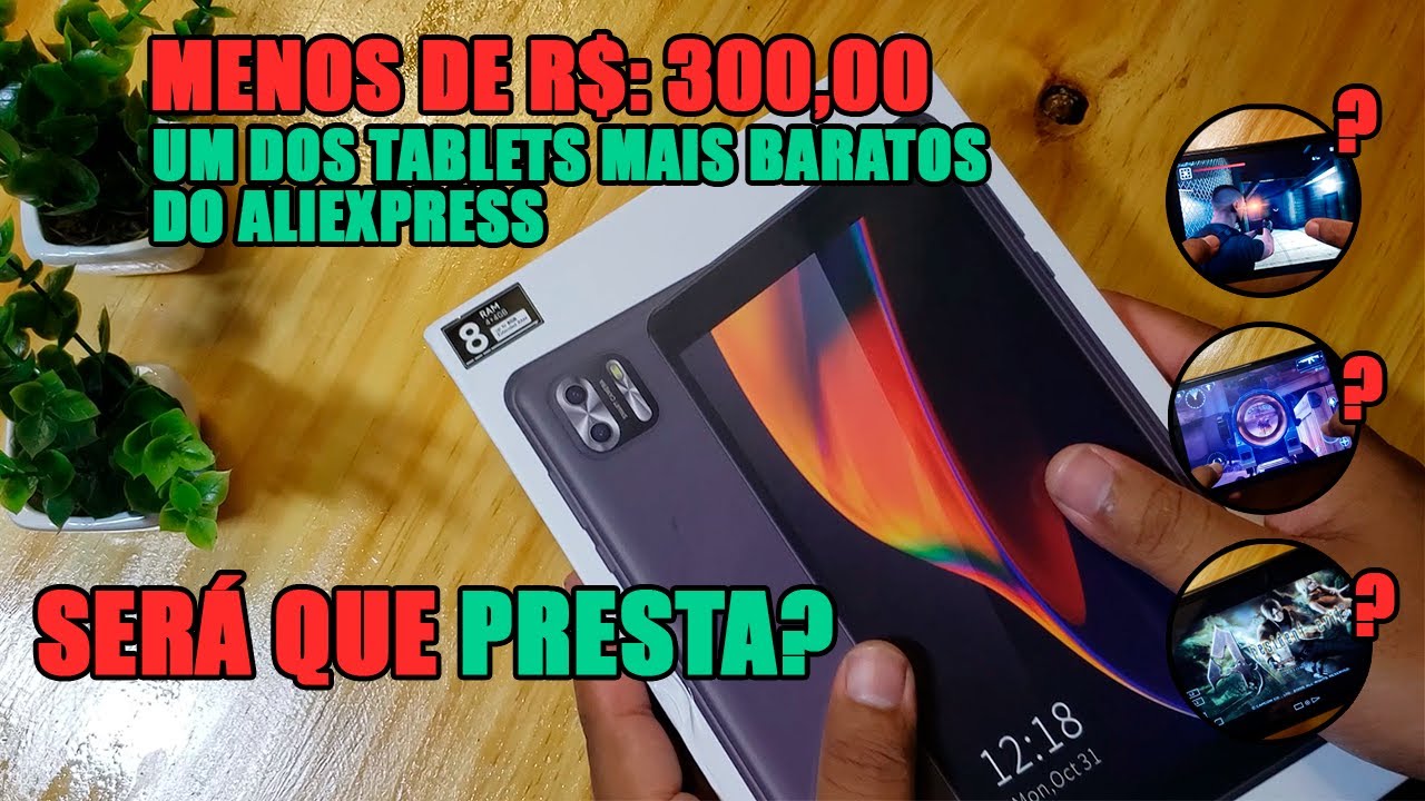 O MELHOR TABLET BARATO DO MOMENTO PRITOM TAB 8 - YouTube