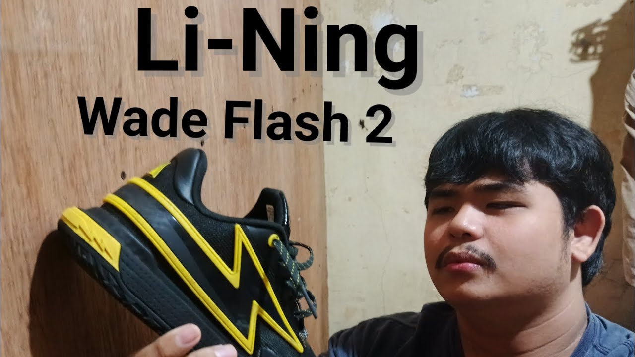 Li-Ning wade flash 2 Shoe review - YouTube