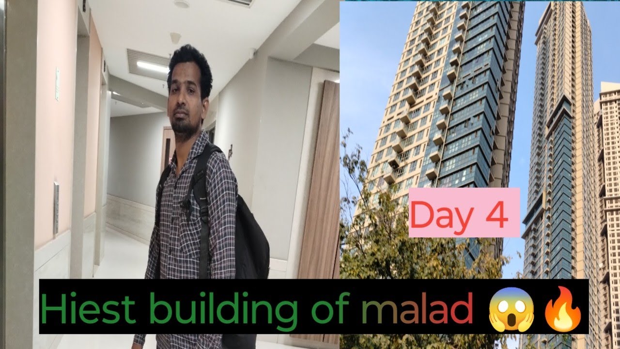 Malad ki sub se haiset building ka km#viralvideo #mumbaivlog #mumbai # ...