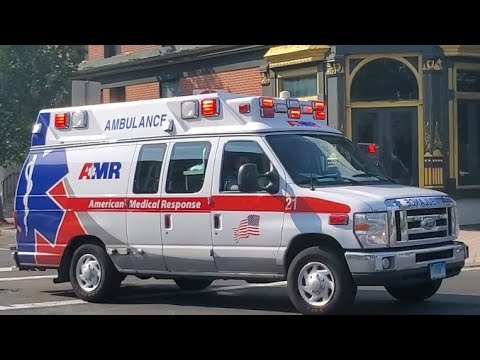 AMR New Haven Unit 21 Responding Priority 1!! - YouTube
