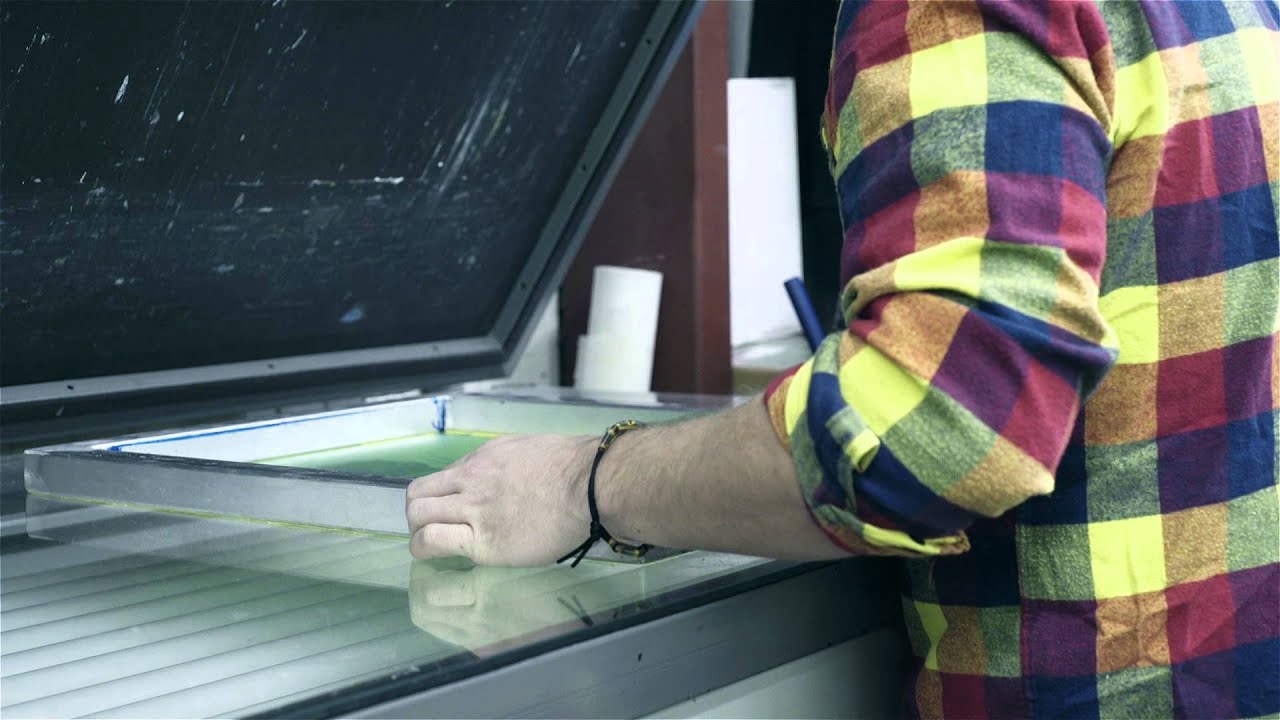 Express Press Screen Printing | T-shirt Printing Process - YouTube