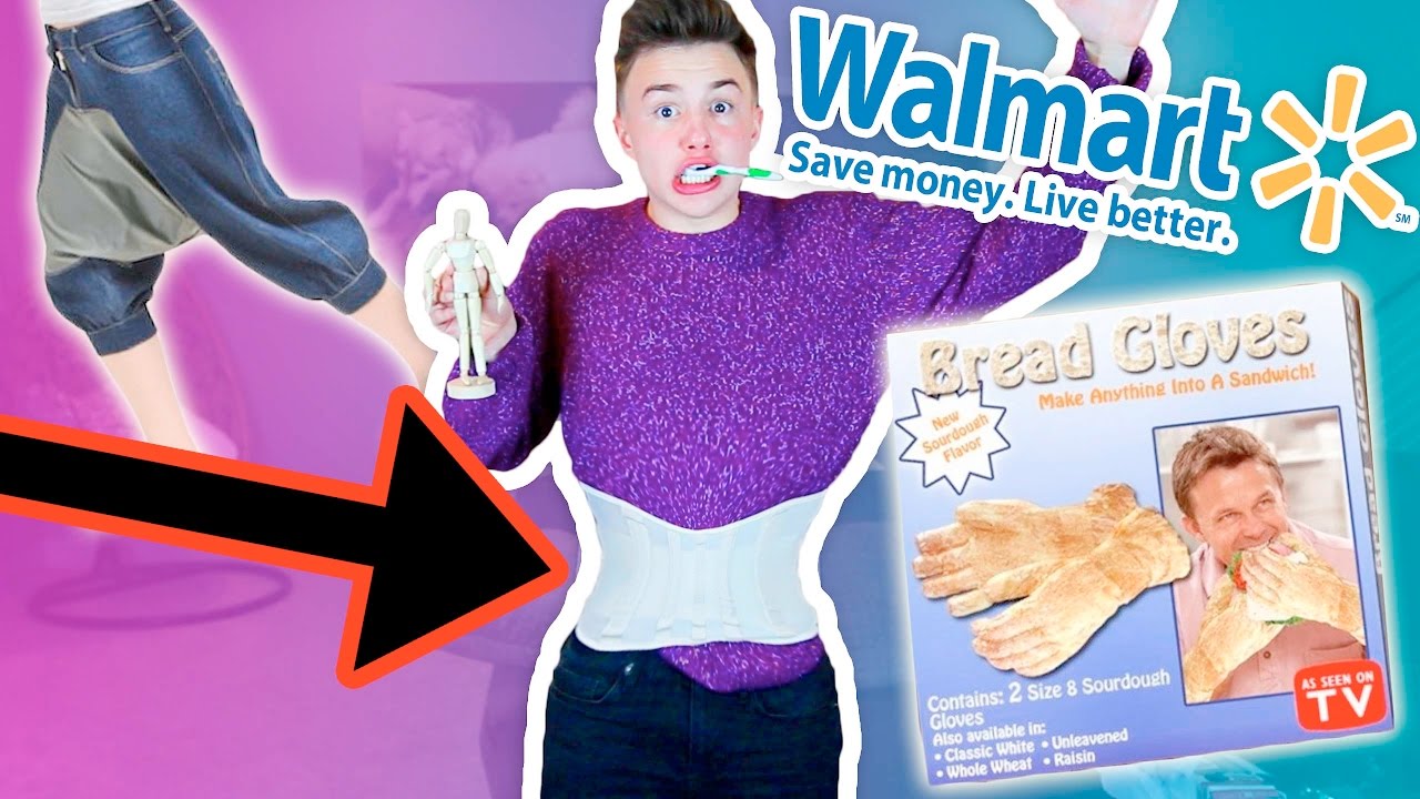 TESTING DUMB WALMART PRODUCTS - YouTube