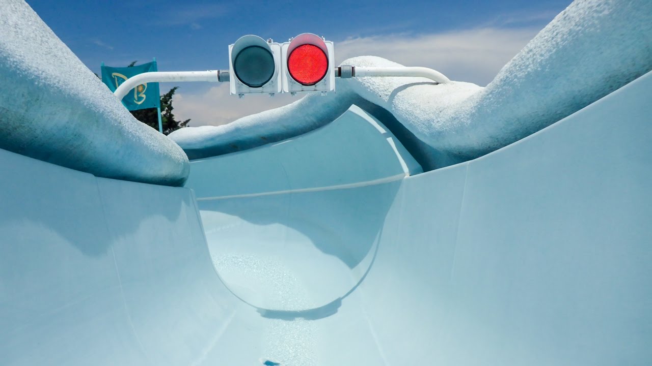 Disney's Blizzard Beach - Snow Stormers | Head-first Snow Slides! - YouTube