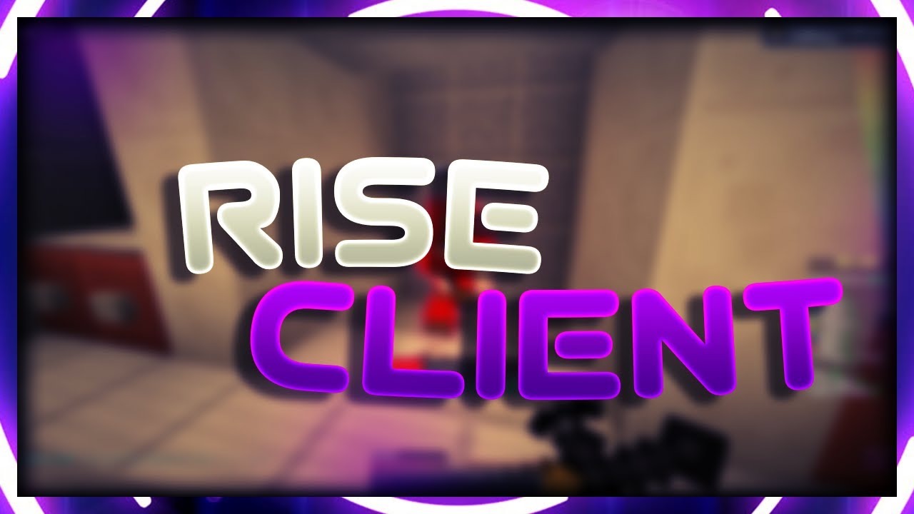 Rise Client On BlocksMC Bedwars - YouTube