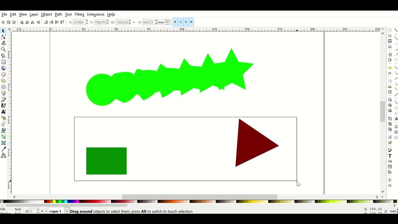 Inkscape - Interpolate - YouTube