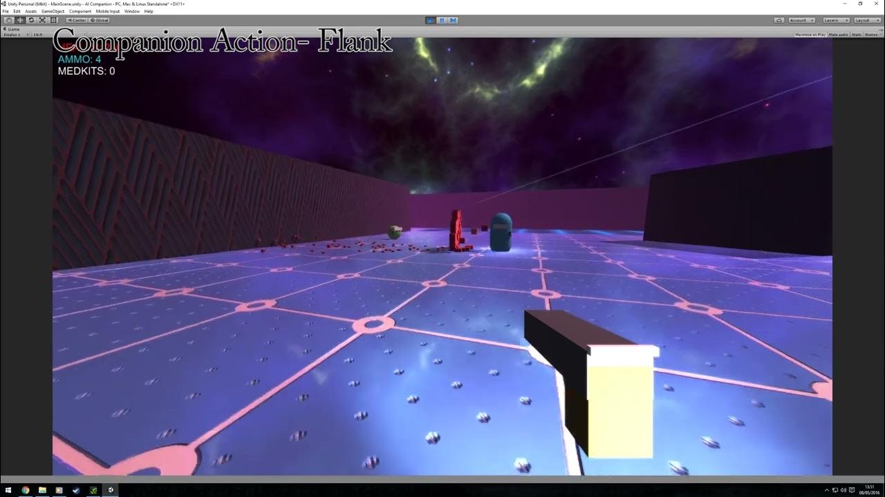 Unity Companion Game- AI Behaviour Tree's and A* Pathfinding. - YouTube