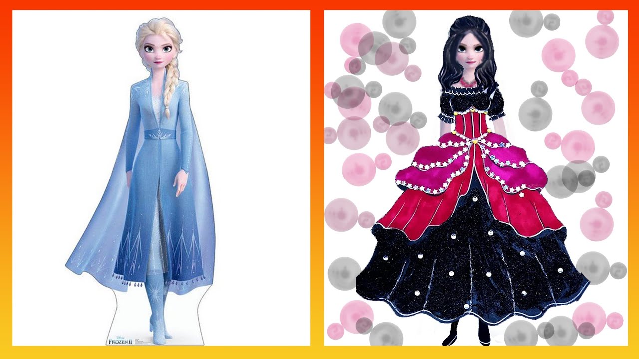 EMO ELSA!!Glowing up Elsa into an EMO GURL!! - YouTube