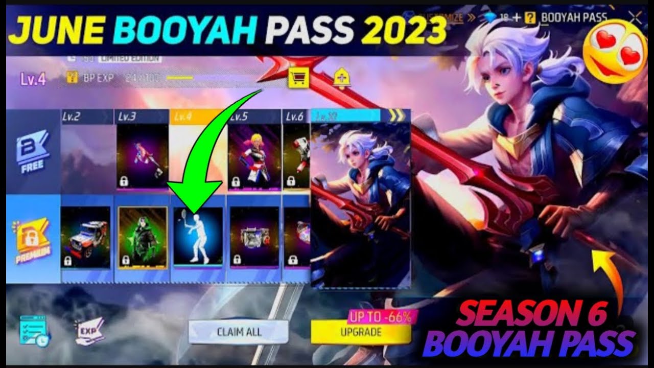 Booyah Pass Trailer Season 6 Free Fire | FF BP S06 Trailer - YouTube