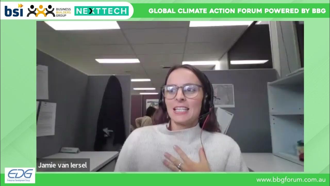 11/21 Herman Gyr & Jamie van Iersel - BBG Global Climate Action Watercooler May '23 - YouTube