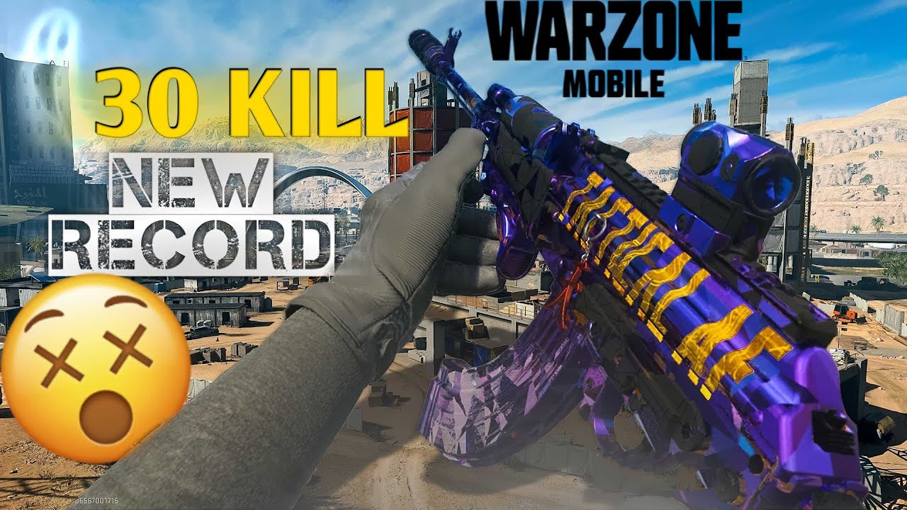 *UPDATED GRAPHICS* WARZONE MOBILE 30 KILLS🔥WORLD RECORD😱 - YouTube