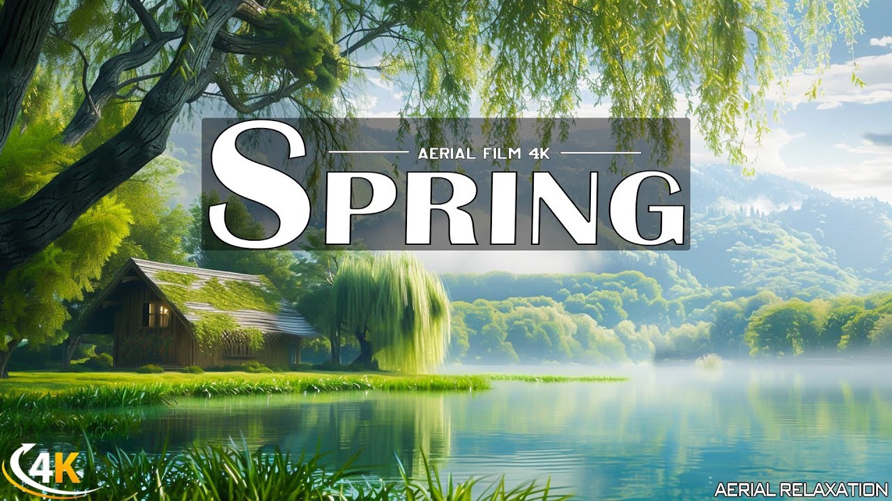 Enchanting Spring Forest with Beautiful Piano Music 🌷 Spring Ambience ...