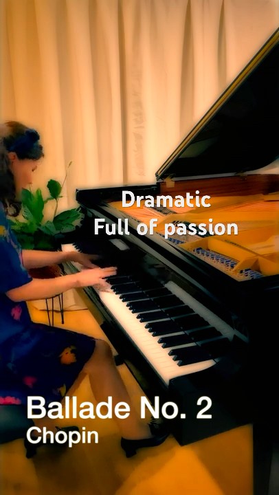 Chopin - Ballade No. 2 in F major, Op. 38. Dramatic and full of passion ...
